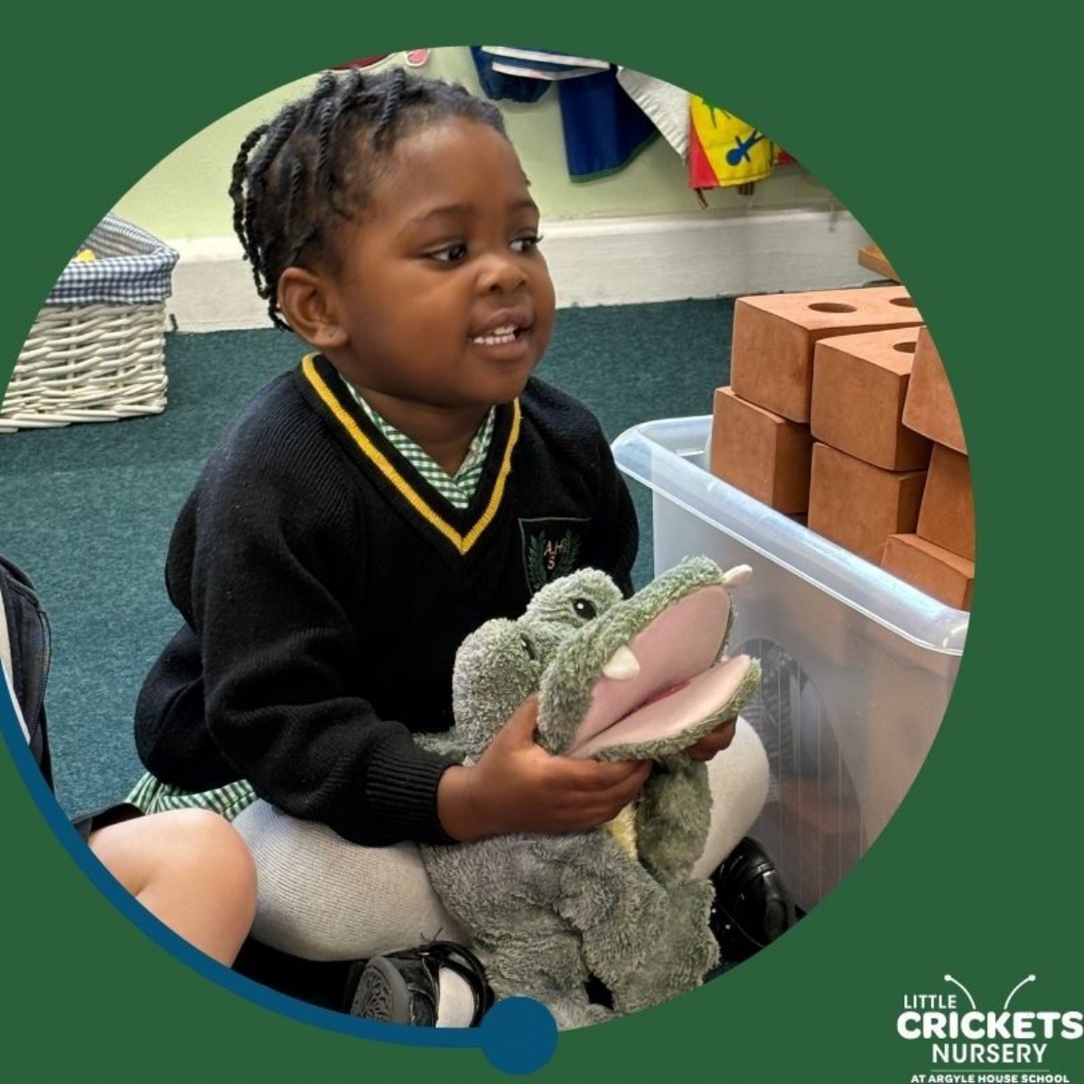 Little Crickets - Snappy the Crocodile